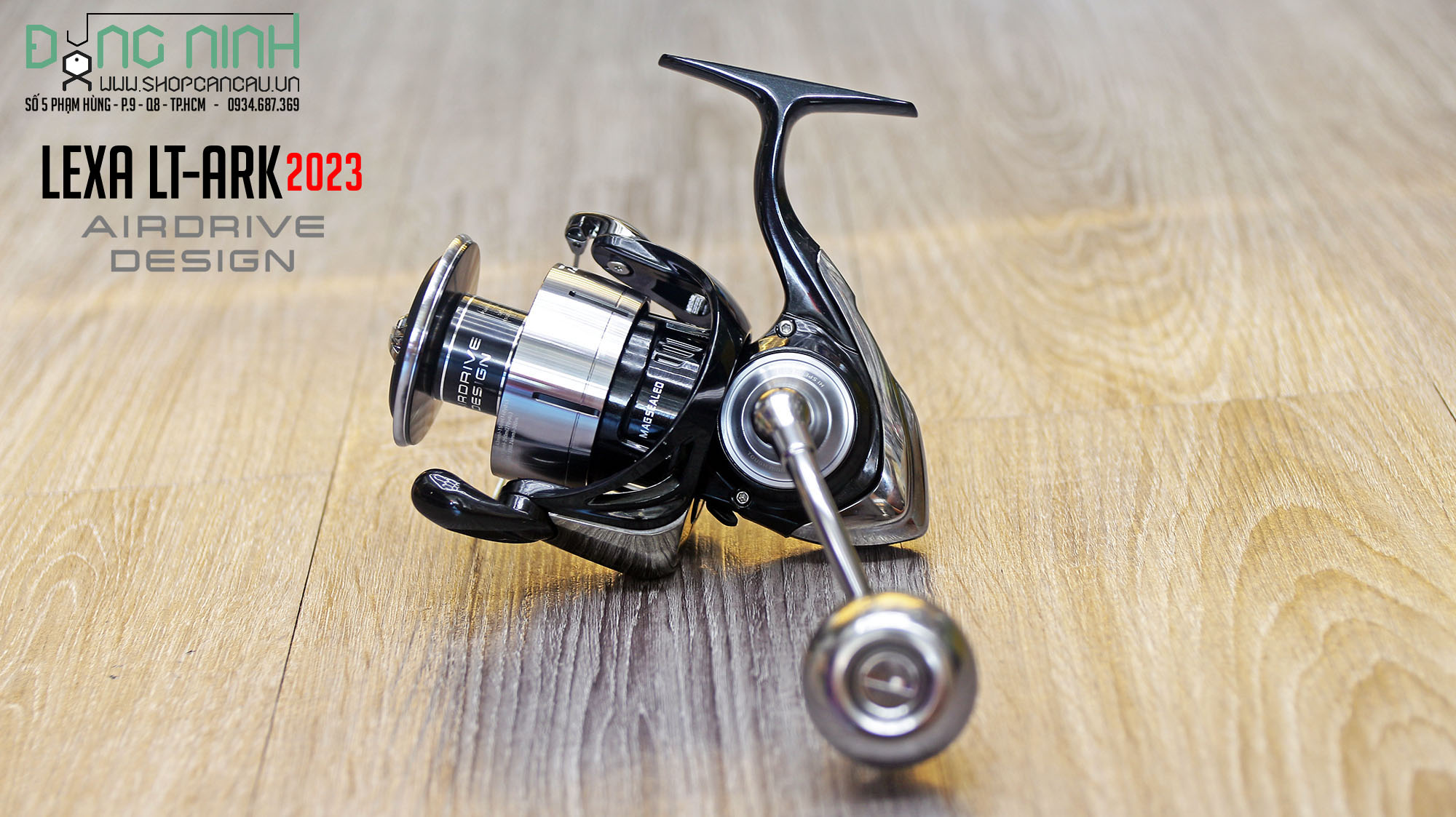 Máy câu Daiwa Lexa LT-ARK - 2023 - AIRDRIVE DESIGN